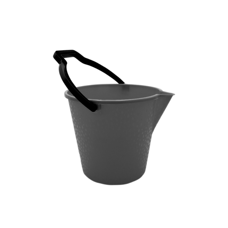 Cubeta 20 Lts Con Tapa Y Con Asa Metálica